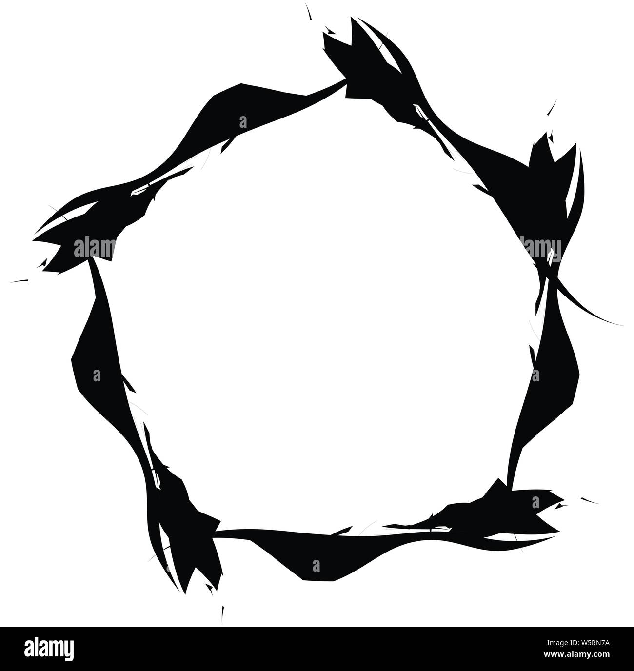 Border Tension Stock Vector Images - Alamy