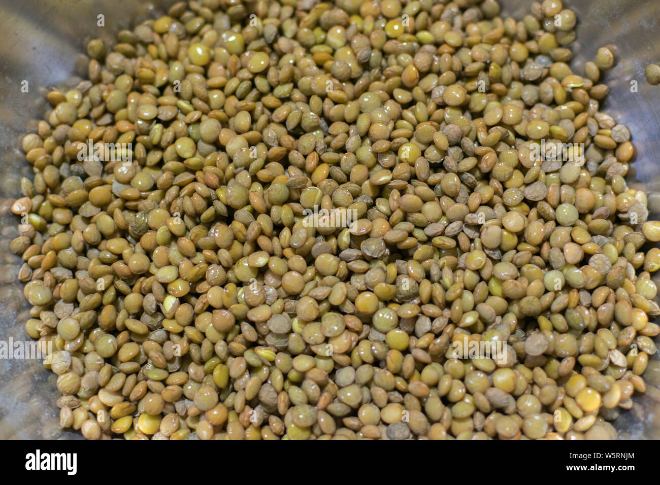 bag of lentils legumes Stock Photo - Alamy