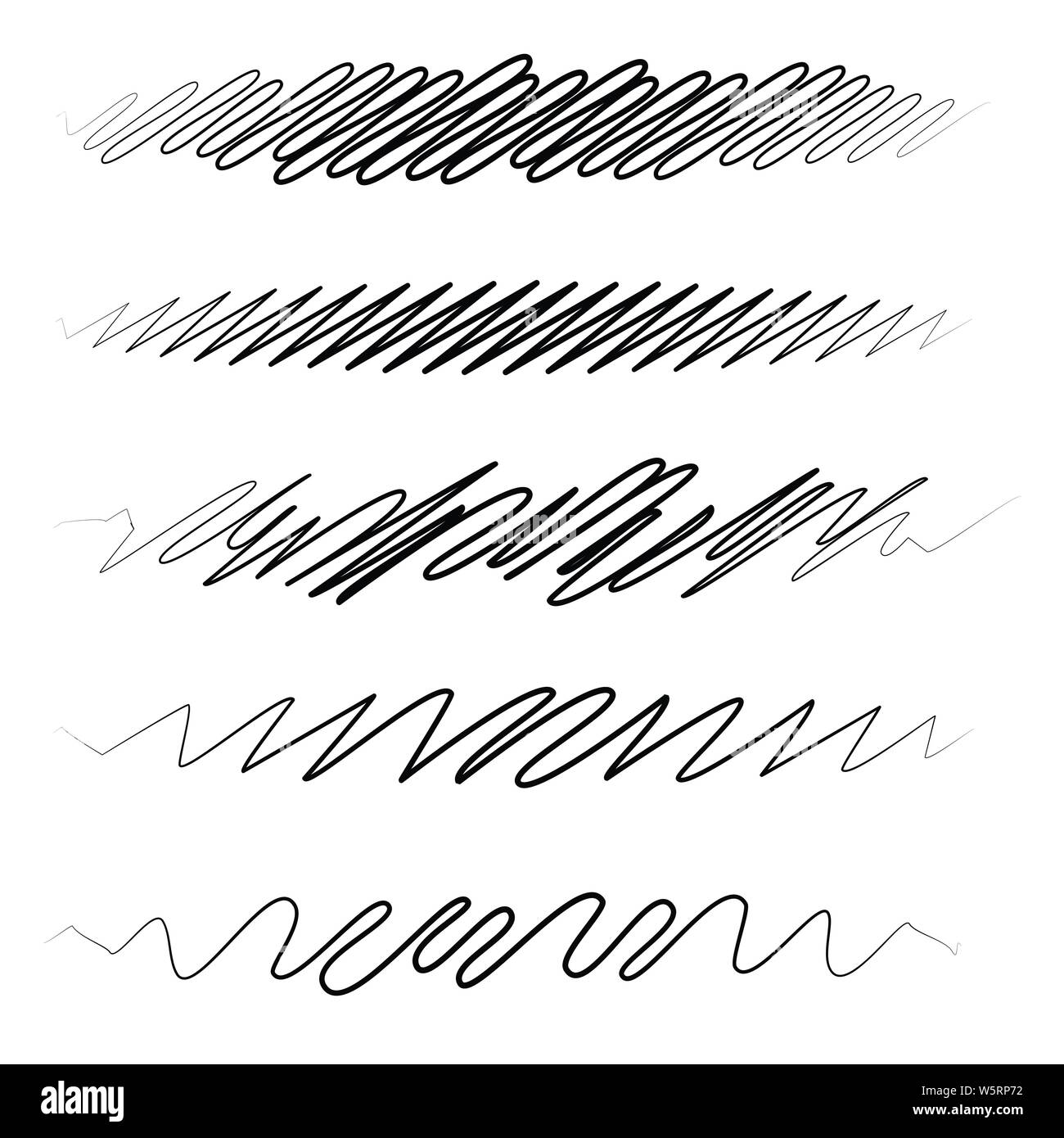 Squiggly Cut Out Stock Images & Pictures - Alamy