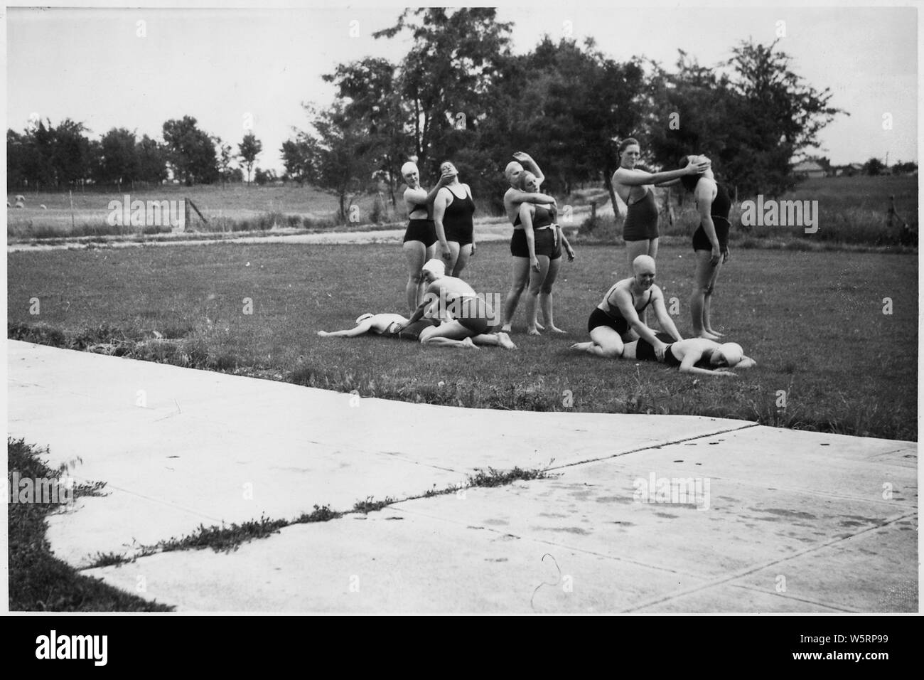 Life Saving Class High Resolution Stock Photography and Images - Alamy