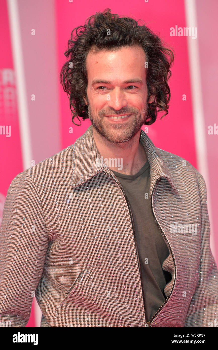 Romain Duris attending the opening ceremony of the 2nd Canneseries, the ...