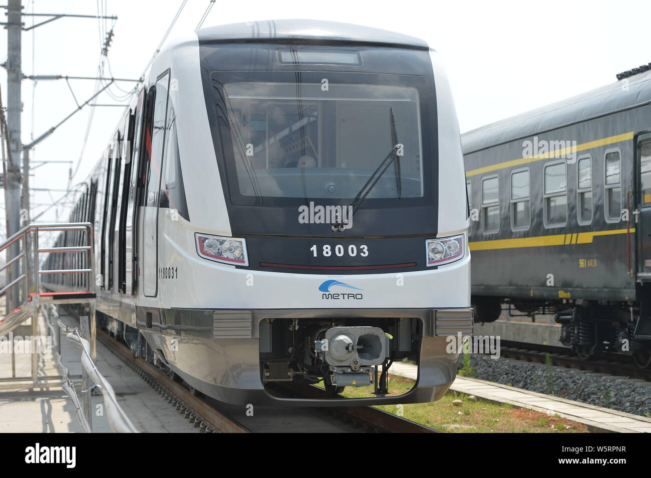First subway train hi-res stock photography and images - Alamy