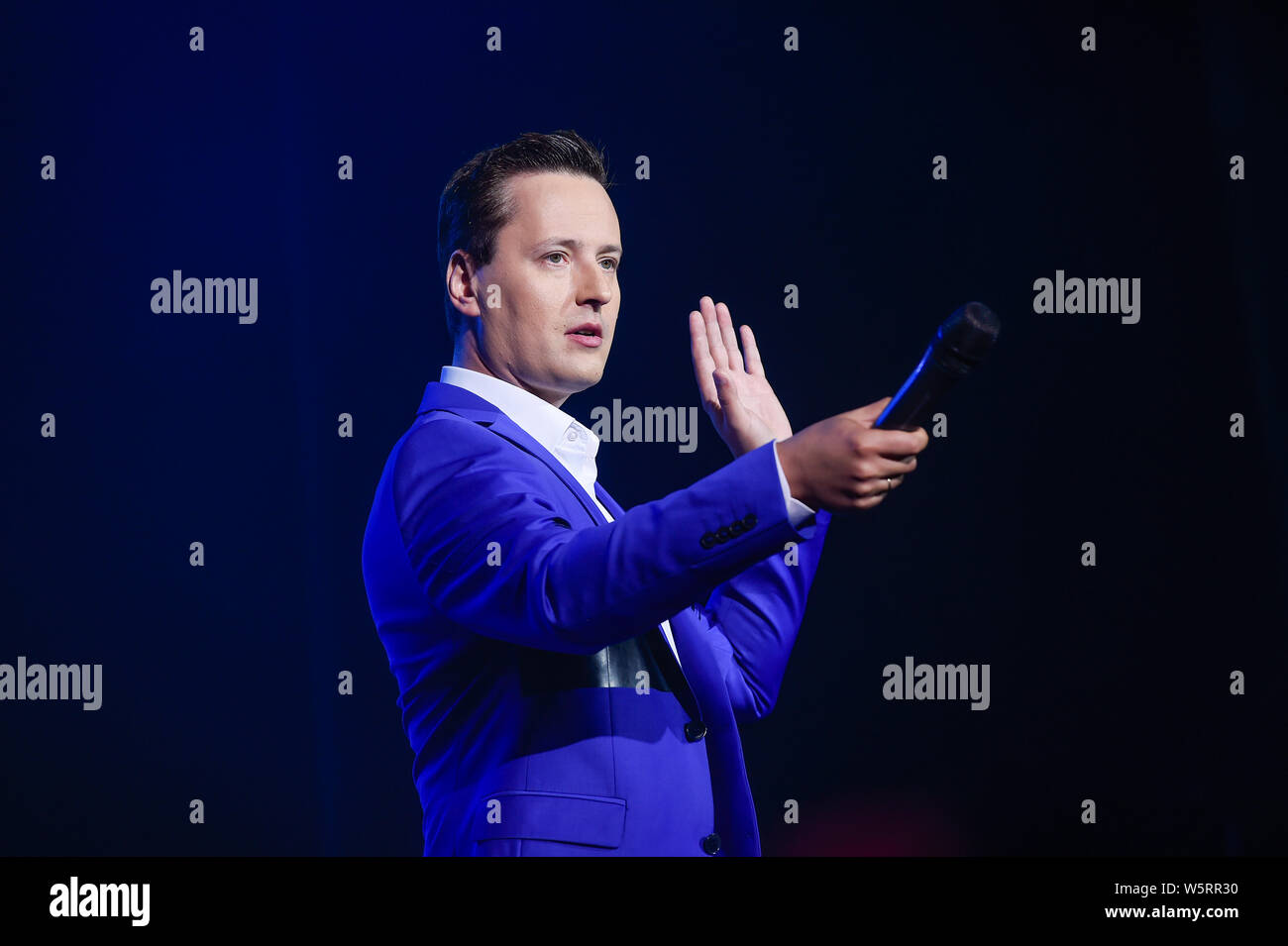 Russian singer-songwriter Vitaliy Vladasovich Grachov, better known by ...