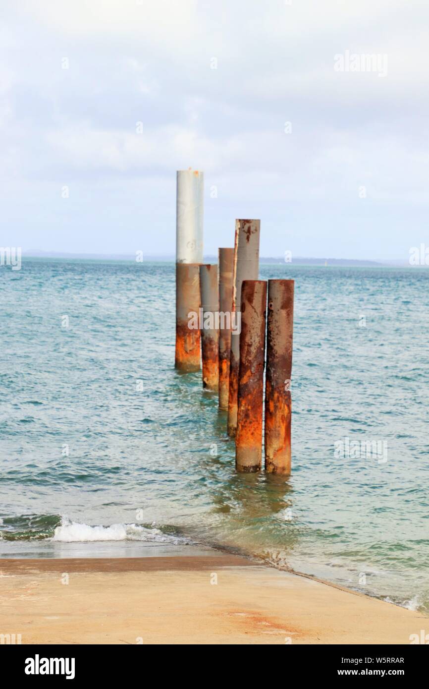 Metal pylons hi-res stock photography and images - Alamy
