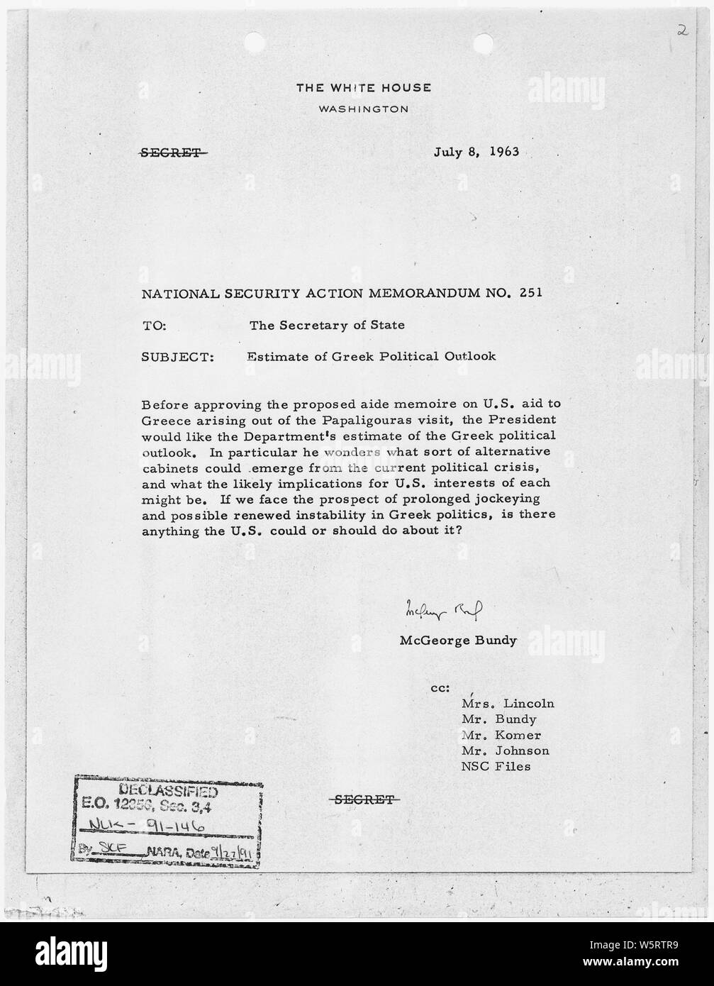 Political memorandum Cut Out Stock Images & Pictures - Alamy