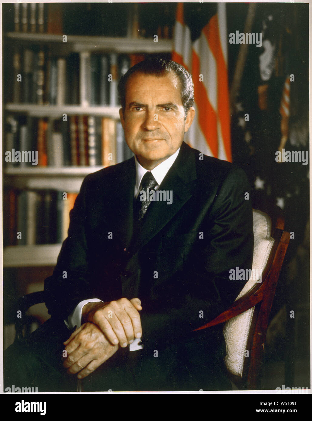 Official Presidential Portrait, 07/08/1971; Scope and content: Pictured ...