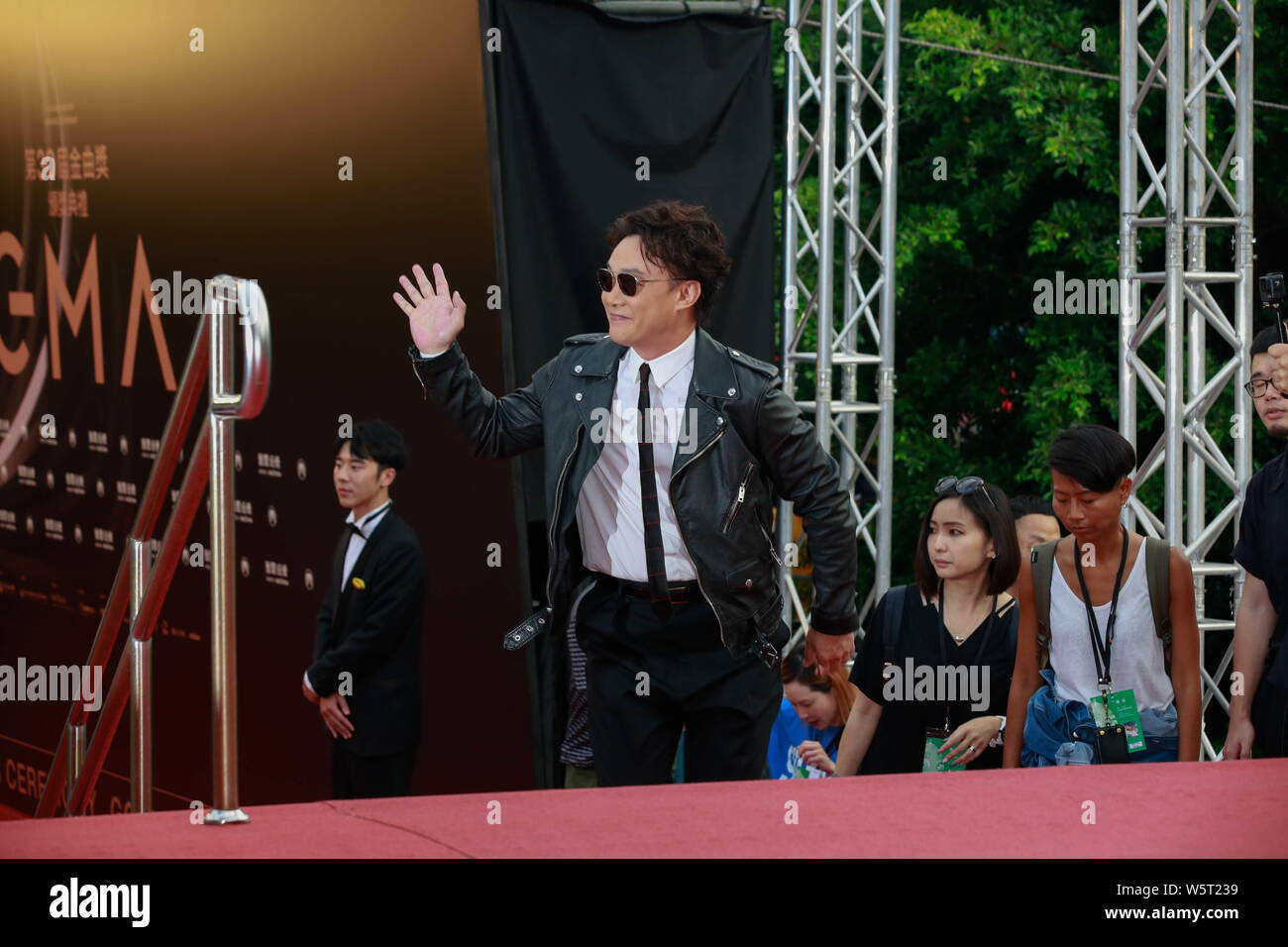 **TAIWAN OUT**Hong Kong singer and actor Eason Chan Yick-shun poses on ...