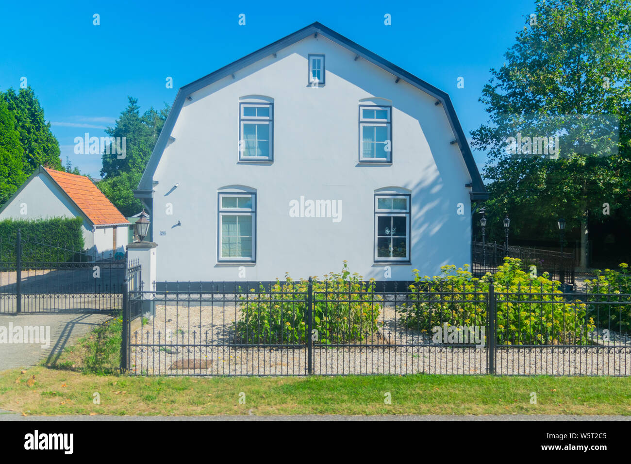 Typical Dutch family house, architecture in Netherlands Stock Photo - Alamy