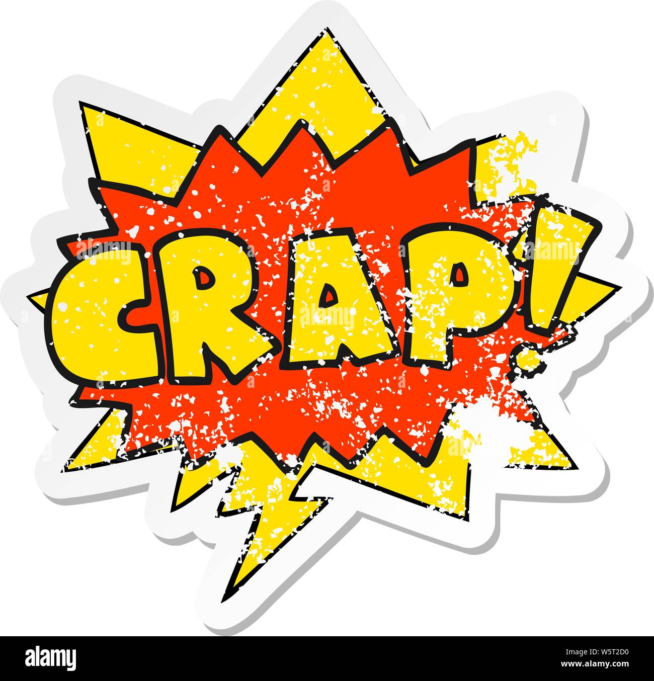 Crap vector vectors hi-res stock photography and images - Alamy