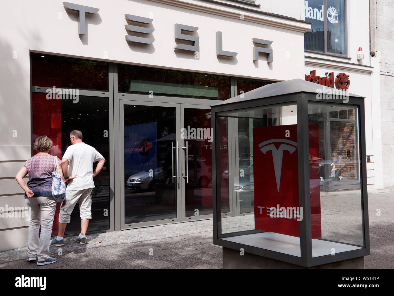 Tesla in Berlin Stock Photo - Alamy