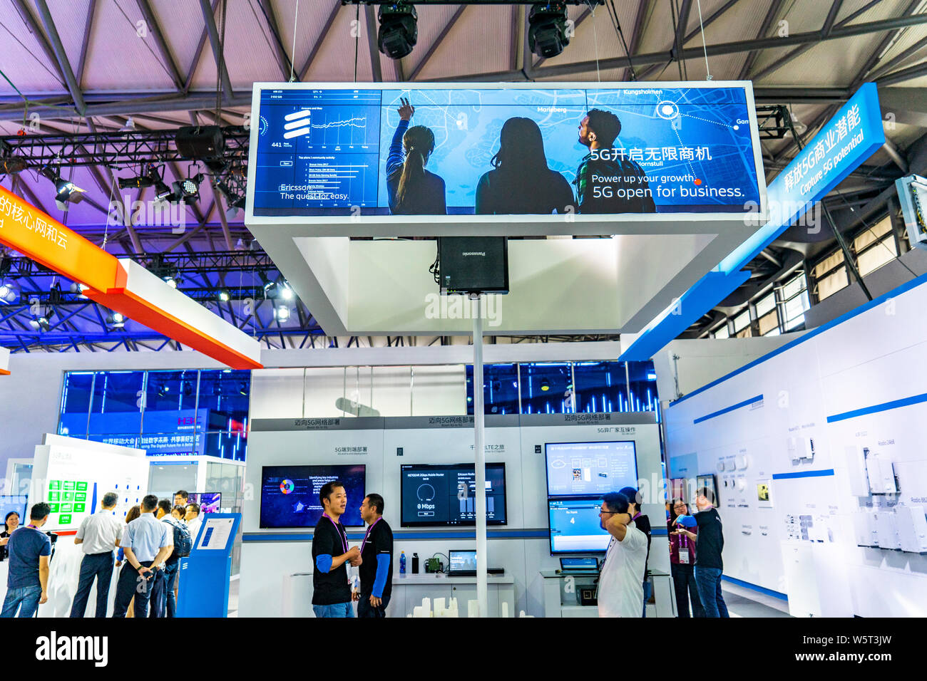 Ericsson mwc 2018 hi-res stock photography and images - Alamy