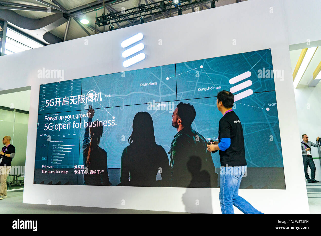 Ericsson mwc 2018 hi-res stock photography and images - Alamy