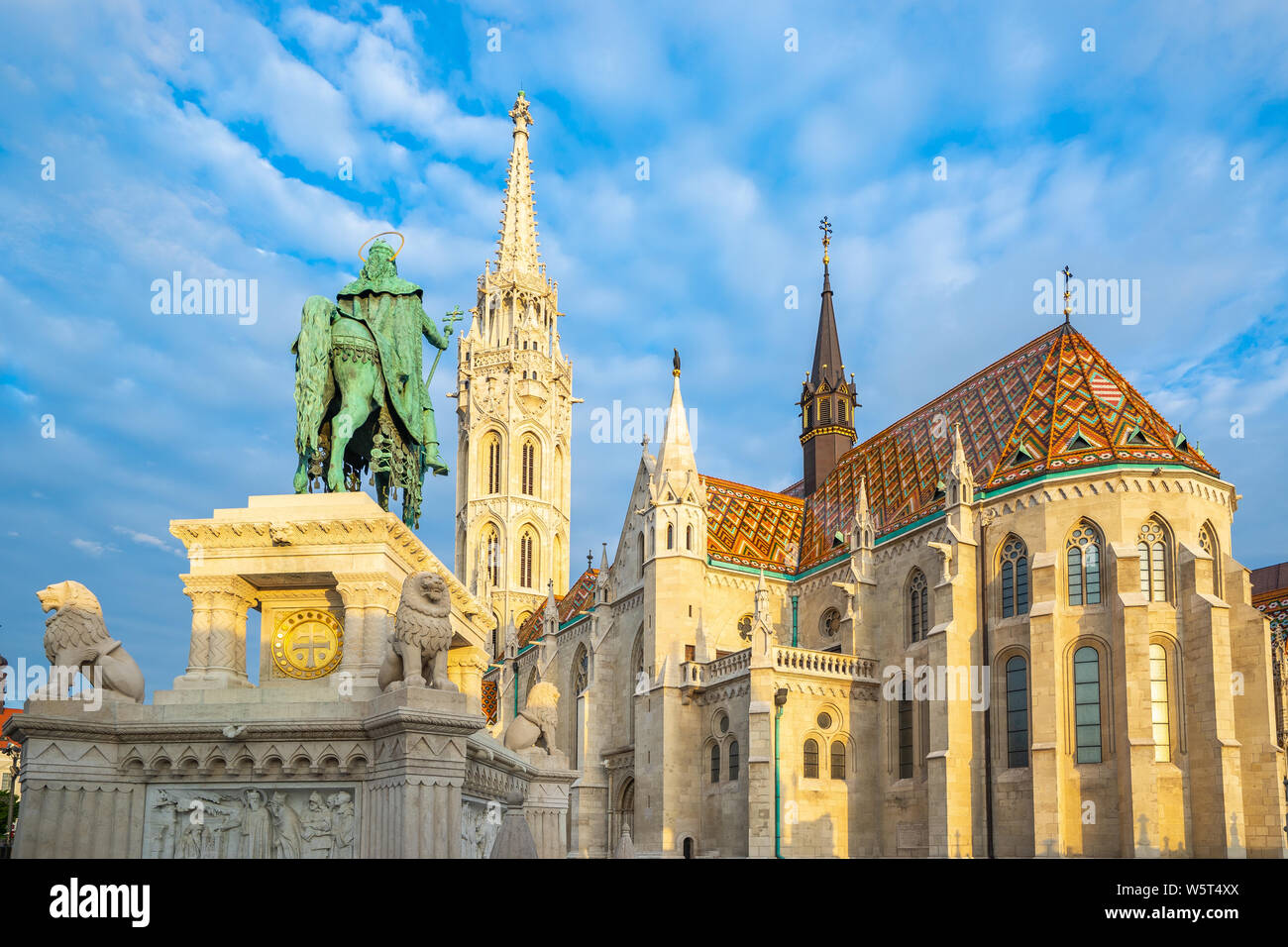 Matthias Church in Budapest city, Hungary Stock Photo - Alamy