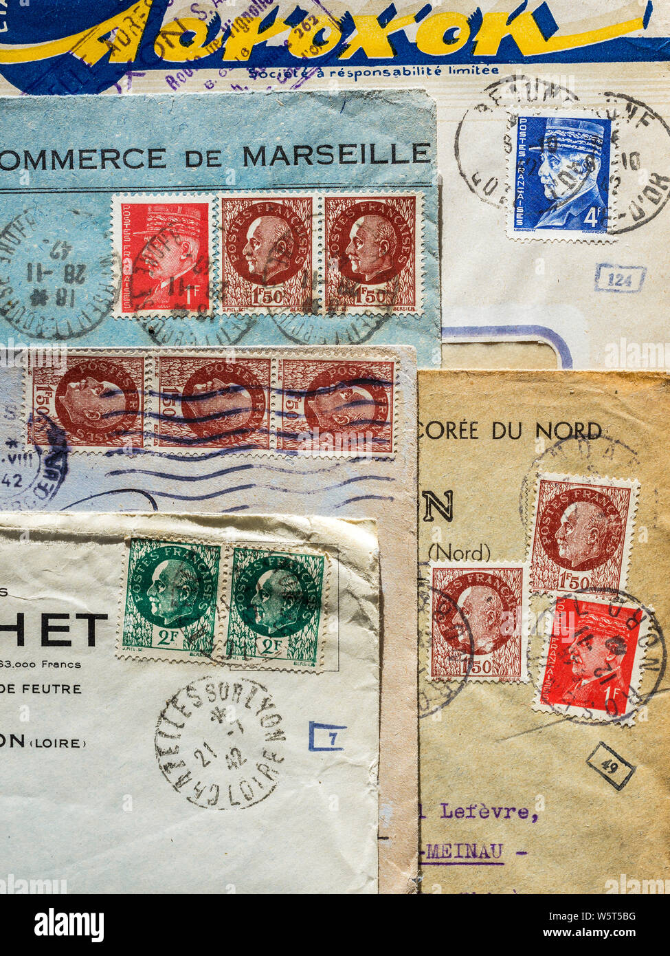 Wartime letters hi-res stock photography and images - Alamy