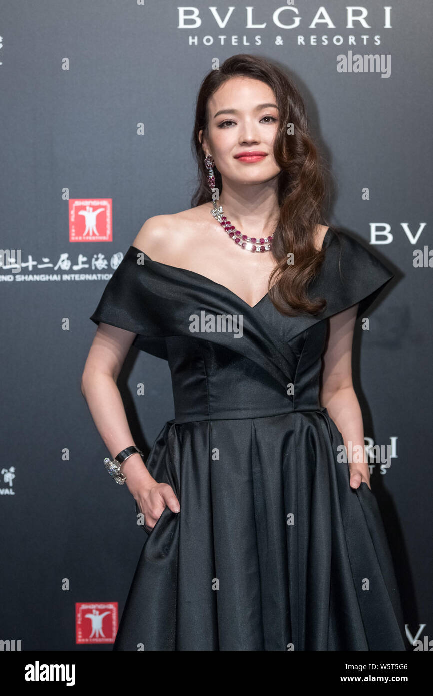 Taiwanese model and actress Shu Qi attends the opening ceremony for ...