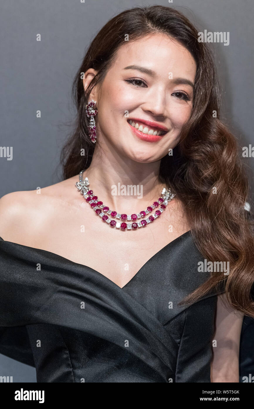 Taiwanese model and actress Shu Qi attends the opening ceremony for ...