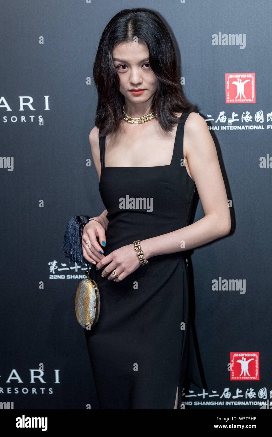 Chinese actress Chun Xia attends the opening ceremony for Bvlgari High Jewelry Exhibition during ...
