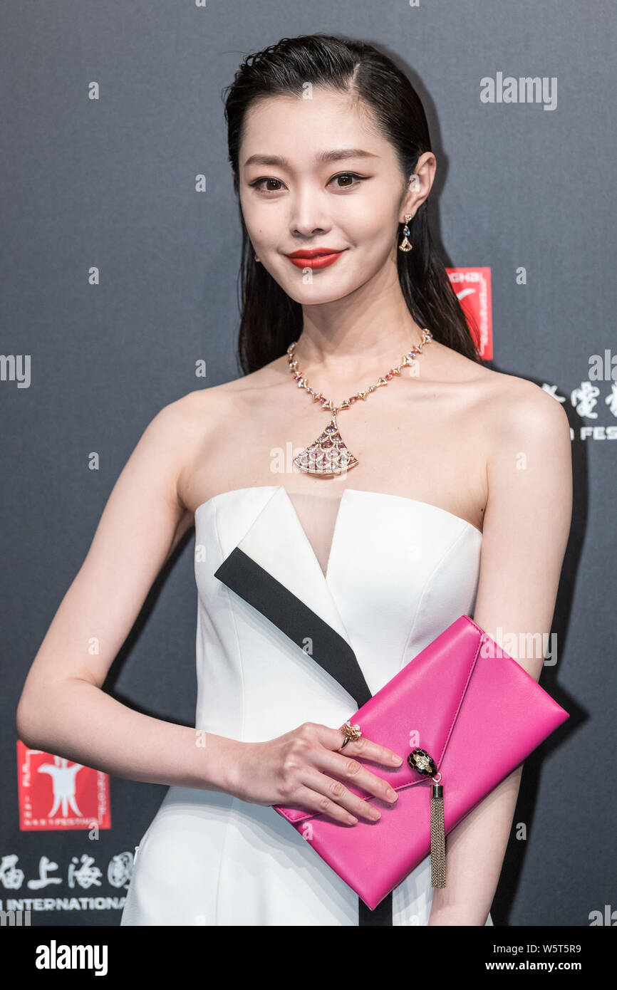 Chinese actress Song Yi attends the opening ceremony for Bvlgari High ...