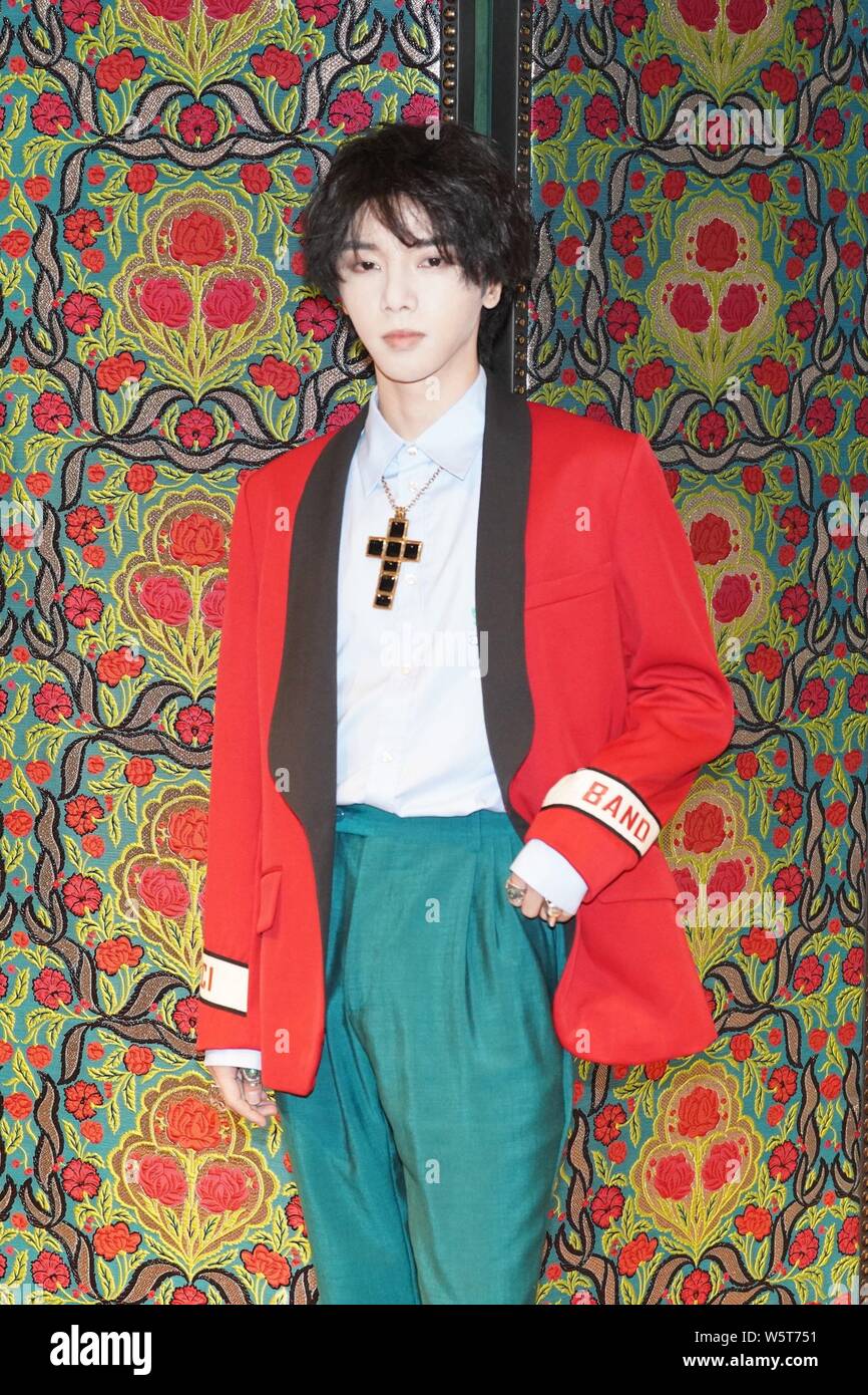Chinese singer and songwriter Hua Chenyu, also known as HuaHua, attends ...