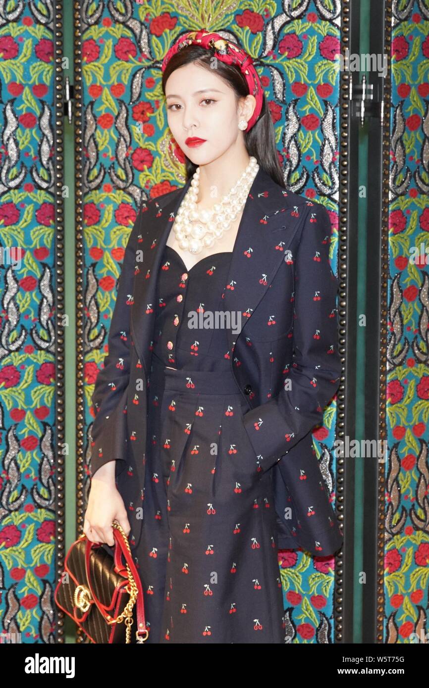 Australian-born Chinese actress Song Yanfei, also known as Cecilia Boey ...