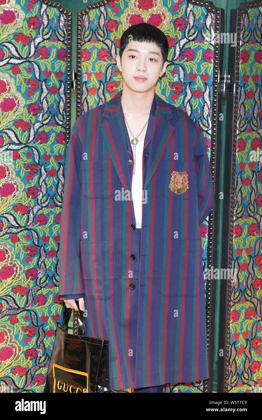 Taiwanese singer Lai Kuan-lin, also romanized as Lai Guan-lin, and a ...