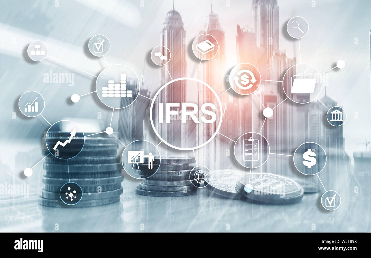 IFRS International Financial Reporting Standards Regulation instrument Stock Photo - Alamy