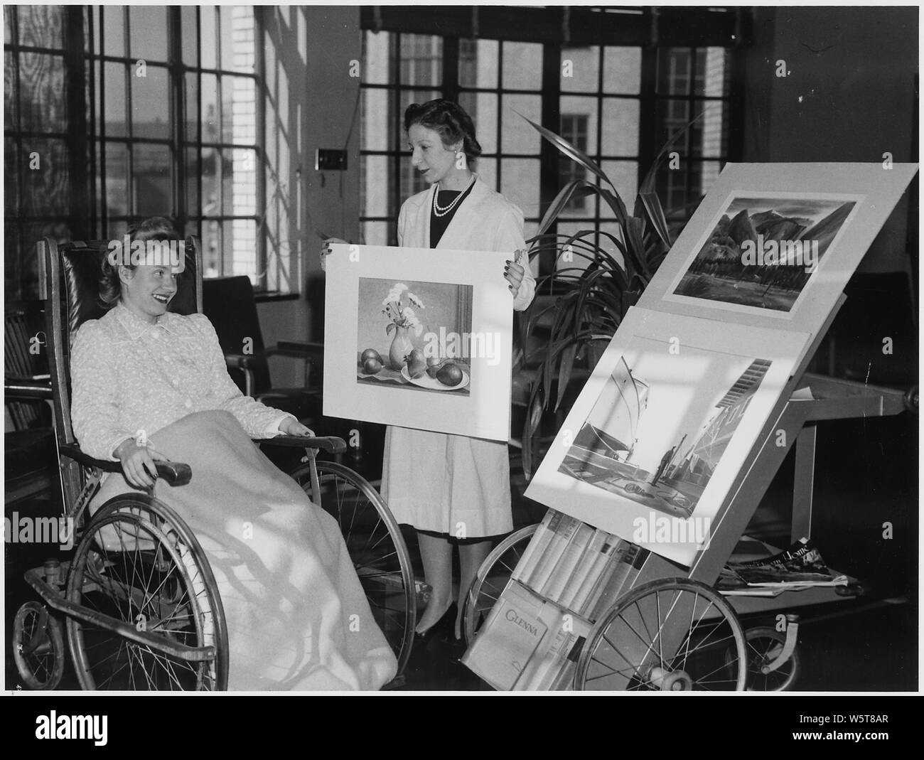 Painting for the hospitals Stock Photo - Alamy