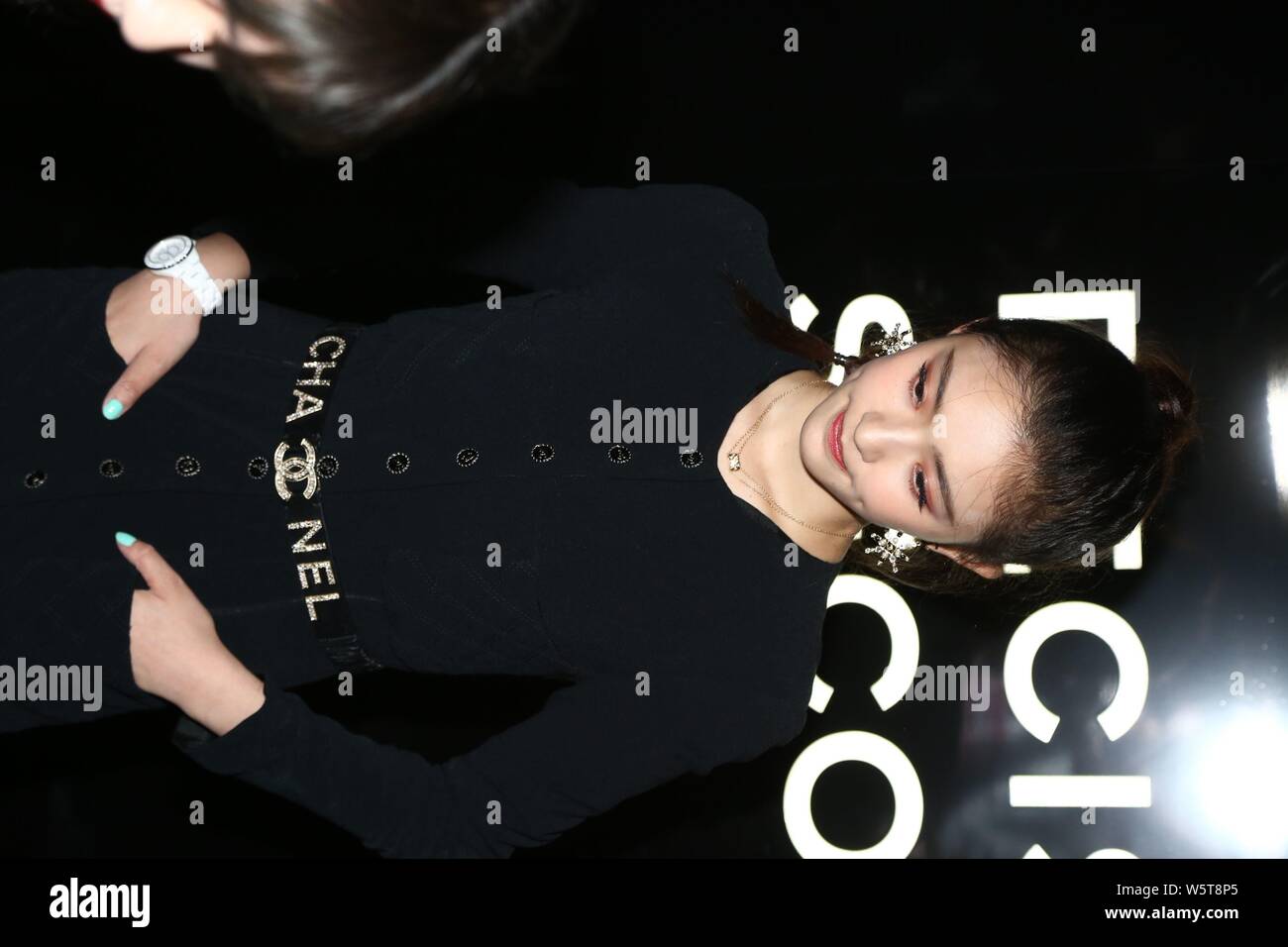 Chinese actress Jelly Lin or Lin Yun attends the opening ceremony for ...