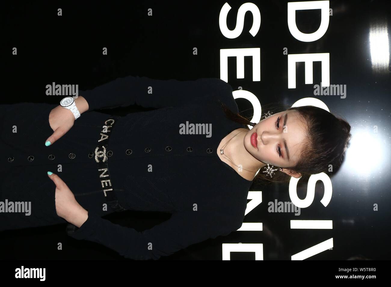 Chinese actress Jelly Lin or Lin Yun attends the opening ceremony for ...