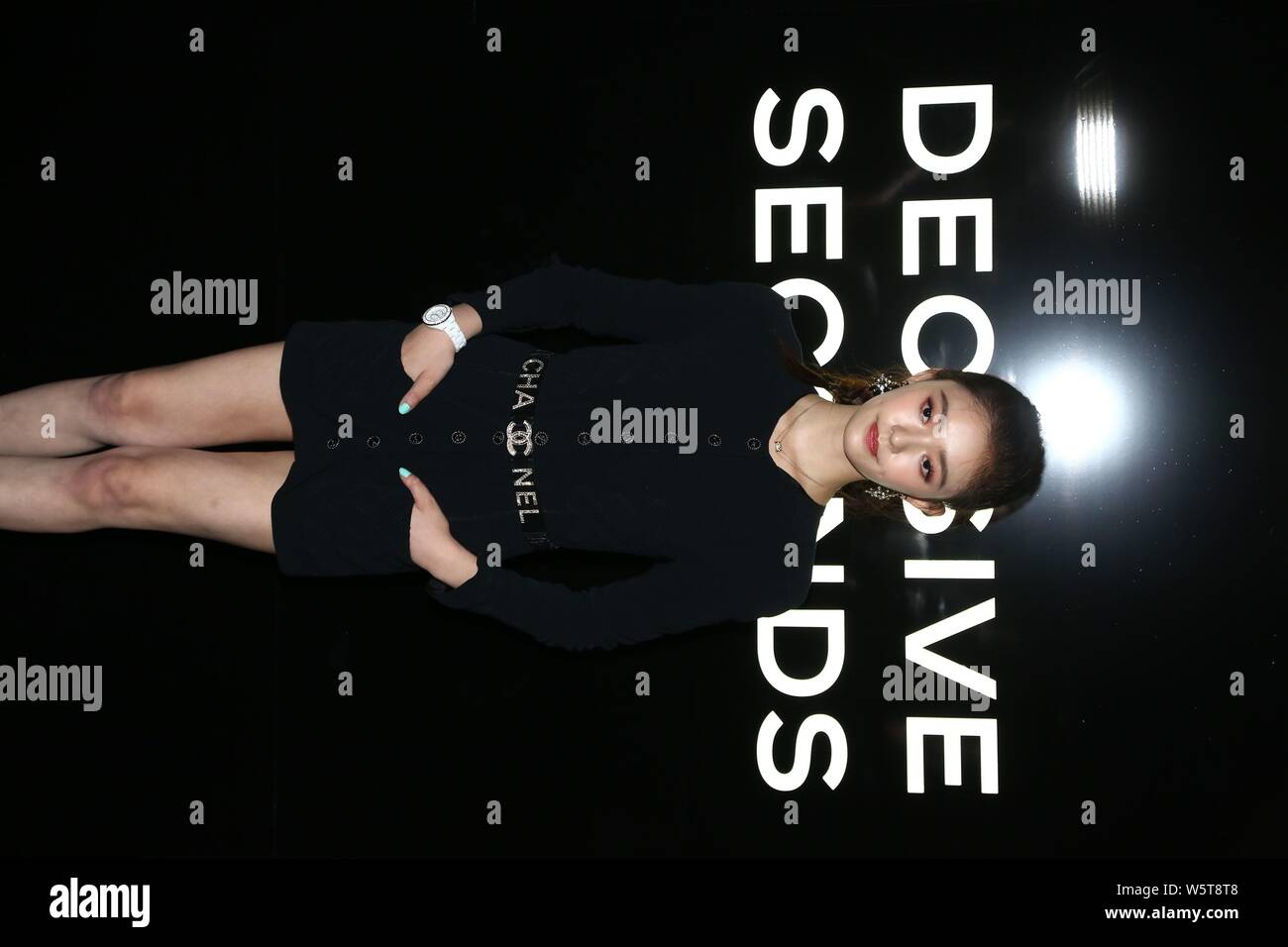 Chinese actress Jelly Lin or Lin Yun attends the opening ceremony for ...