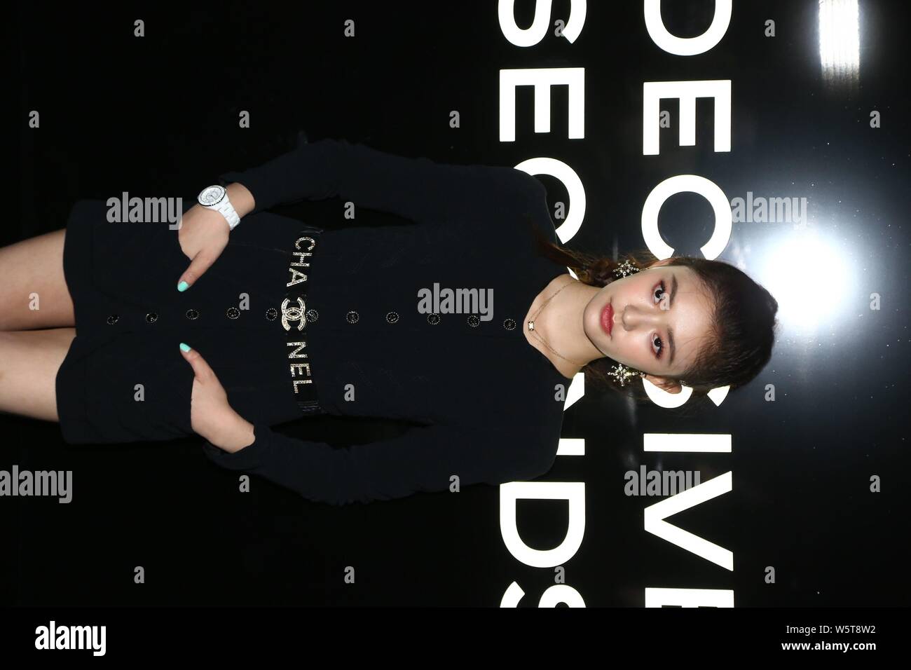 Chinese actress Jelly Lin or Lin Yun attends the opening ceremony for ...