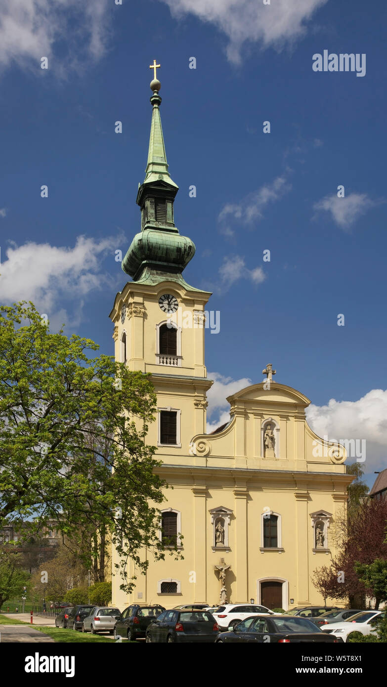 Church of St. Catherine of Alexandria (Taban) in Budapest. Hungary ...