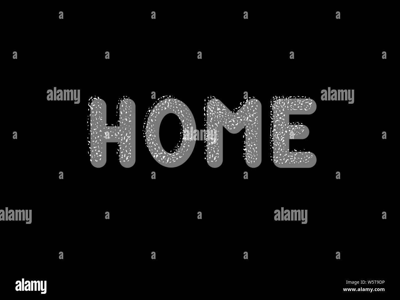 Black text message home Stock Vector Images - Alamy