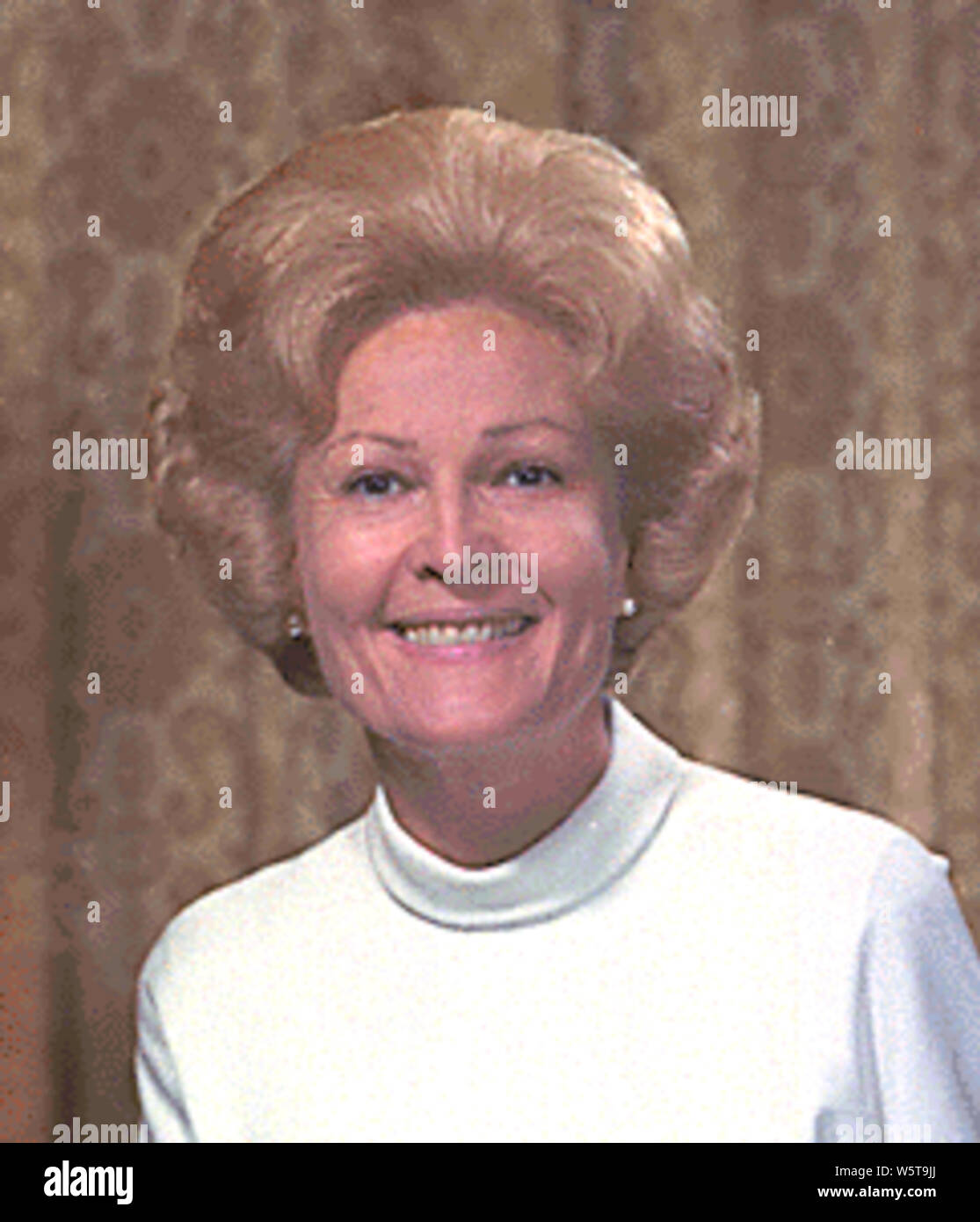 Pat Nixon 1973 cropped Stock Photo - Alamy