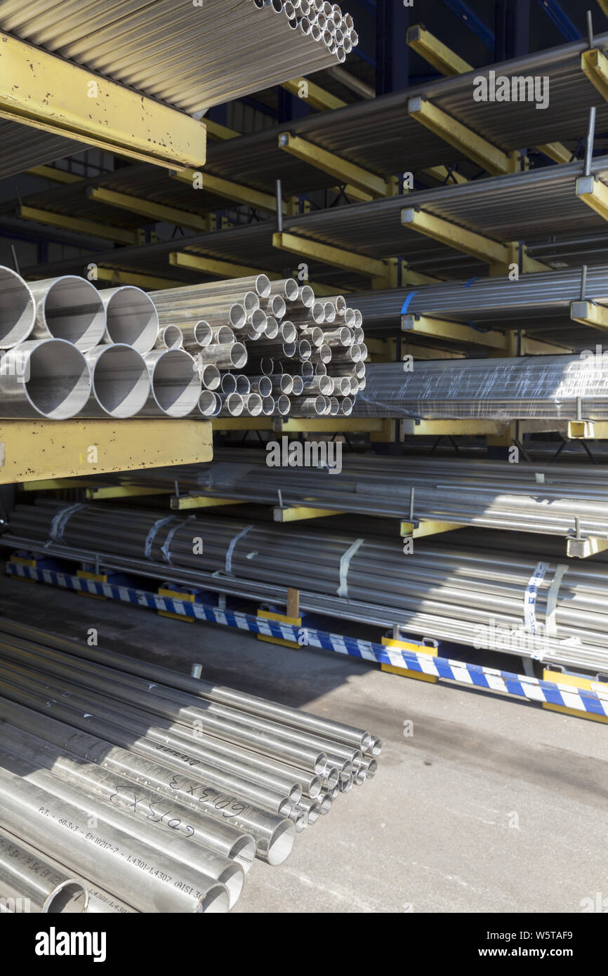steel metal bars on pile, close up Stock Photo - Alamy