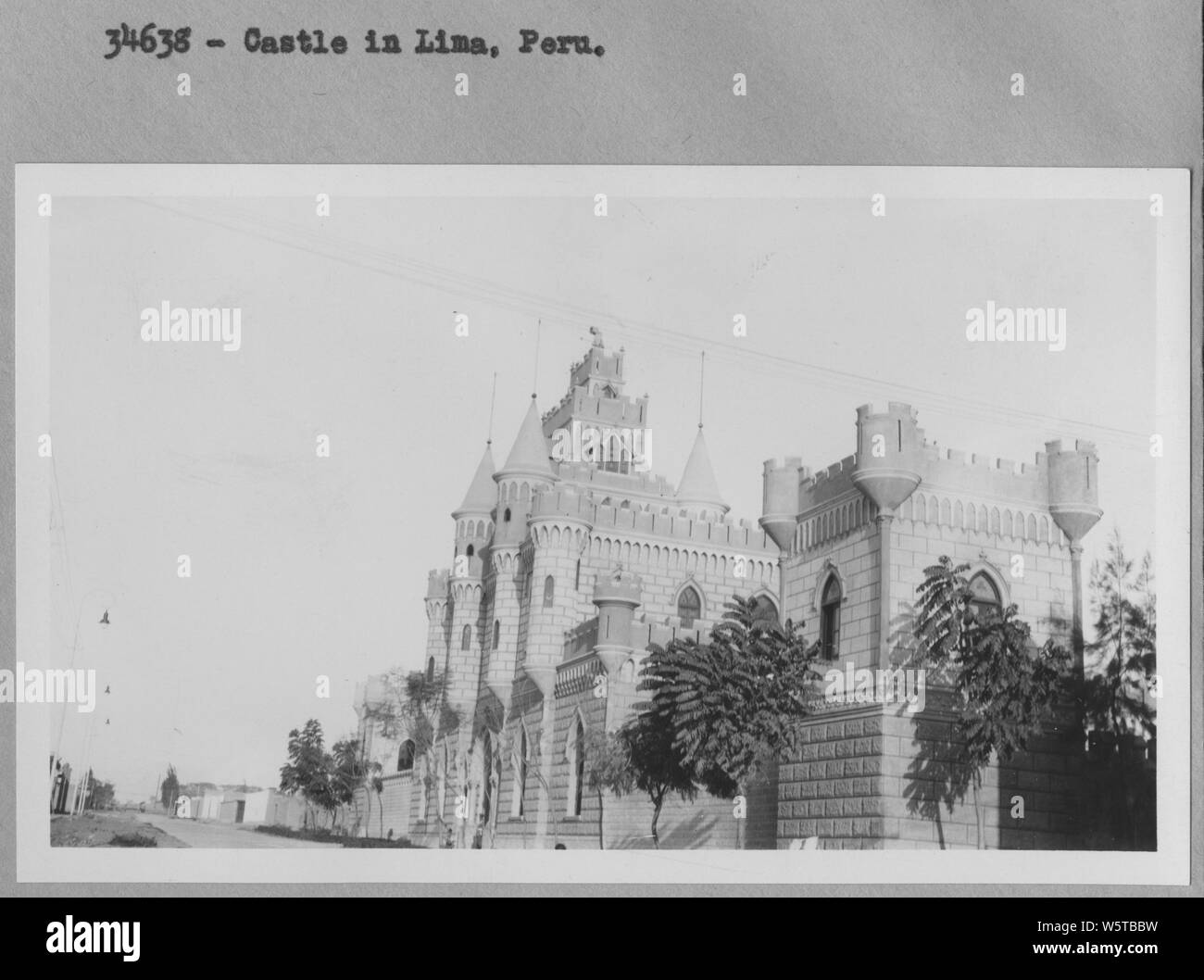 34638 - Castle in Lima, Peru; Rospigliosi Castle in Lima, Peru ...