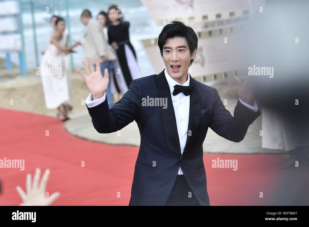 Chinese-American singer-songwriter and actor Wang Leehom arrives on the ...
