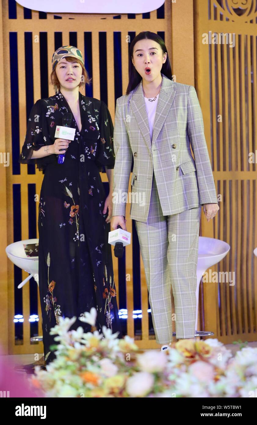 Taiwanese host and actress Dee Hsu, more commonly known as Xiao S or ...