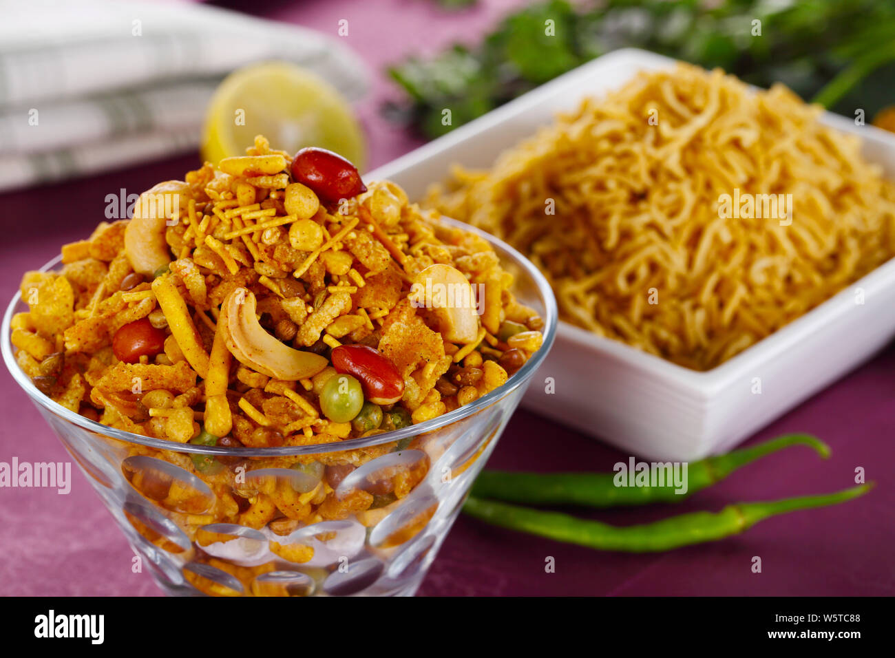 Namkeen mixture hi-res stock photography and images - Alamy