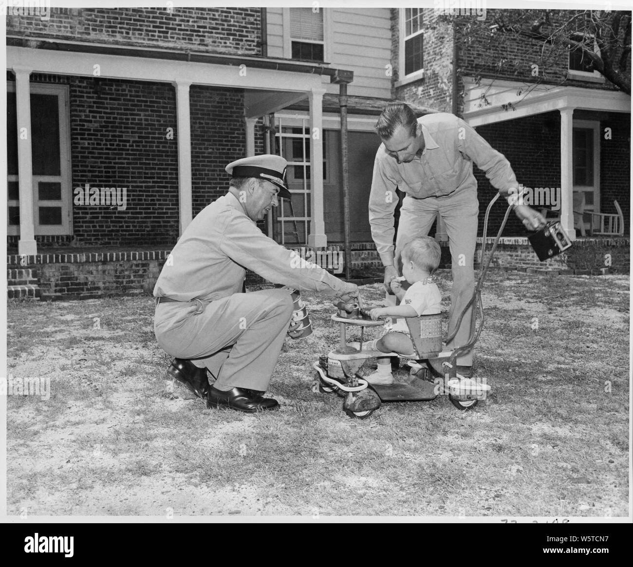 Photograph of Admiral Robert Dennison, Naval Aide to President Truman ...
