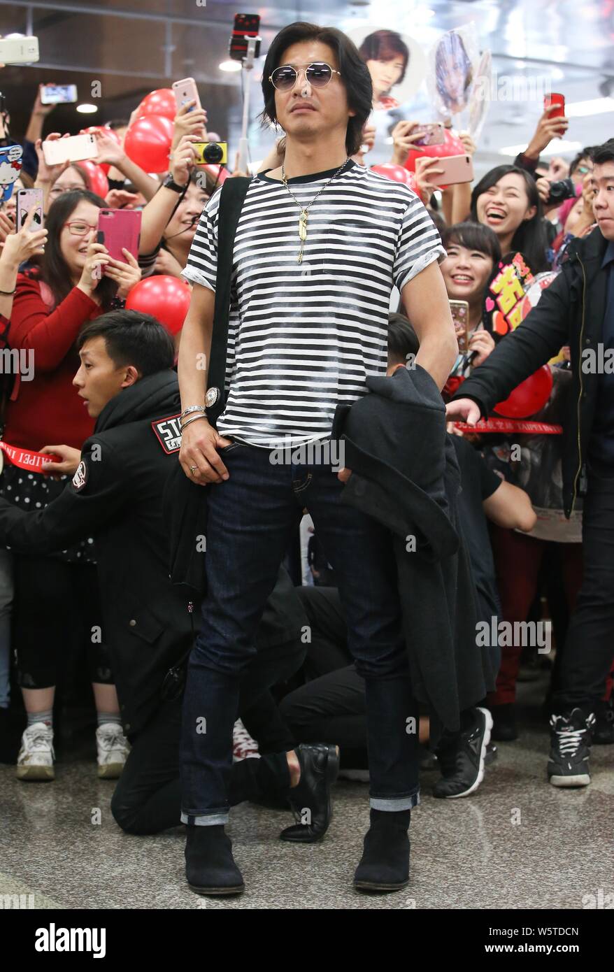 **TAIWAN OUT**Japanese actor and singer Takuya Kimura is pictured at ...