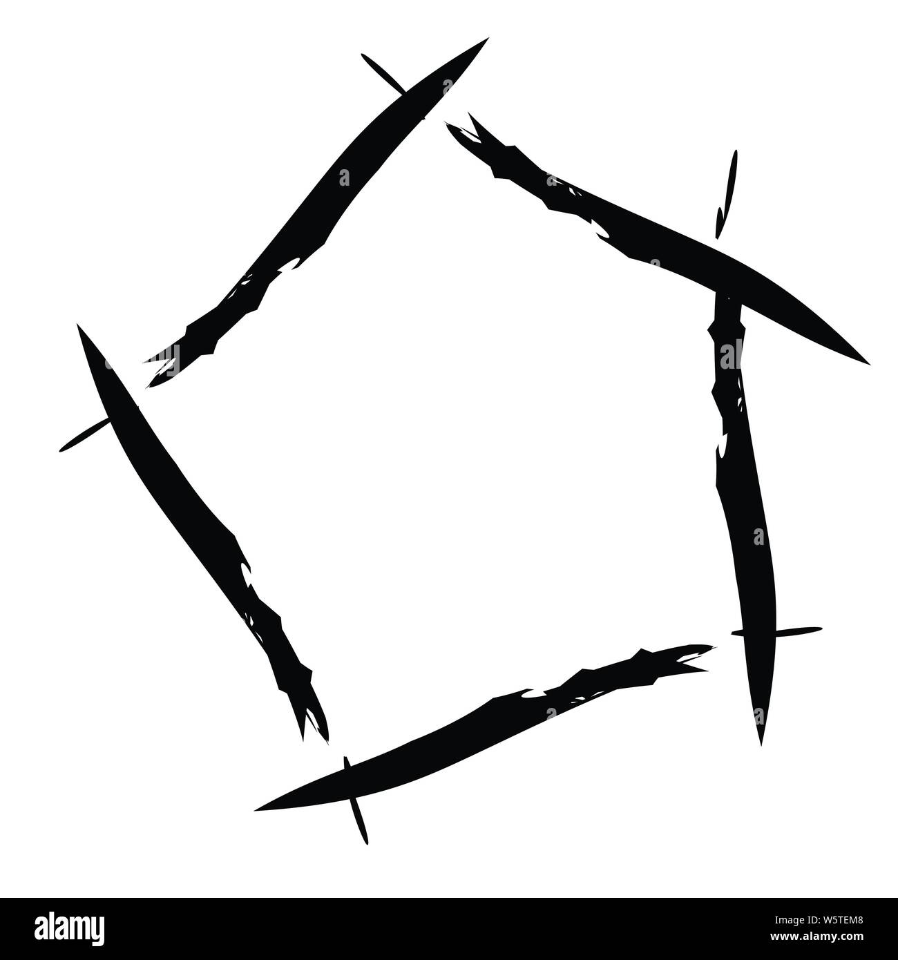 Border Tension Stock Vector Images - Alamy