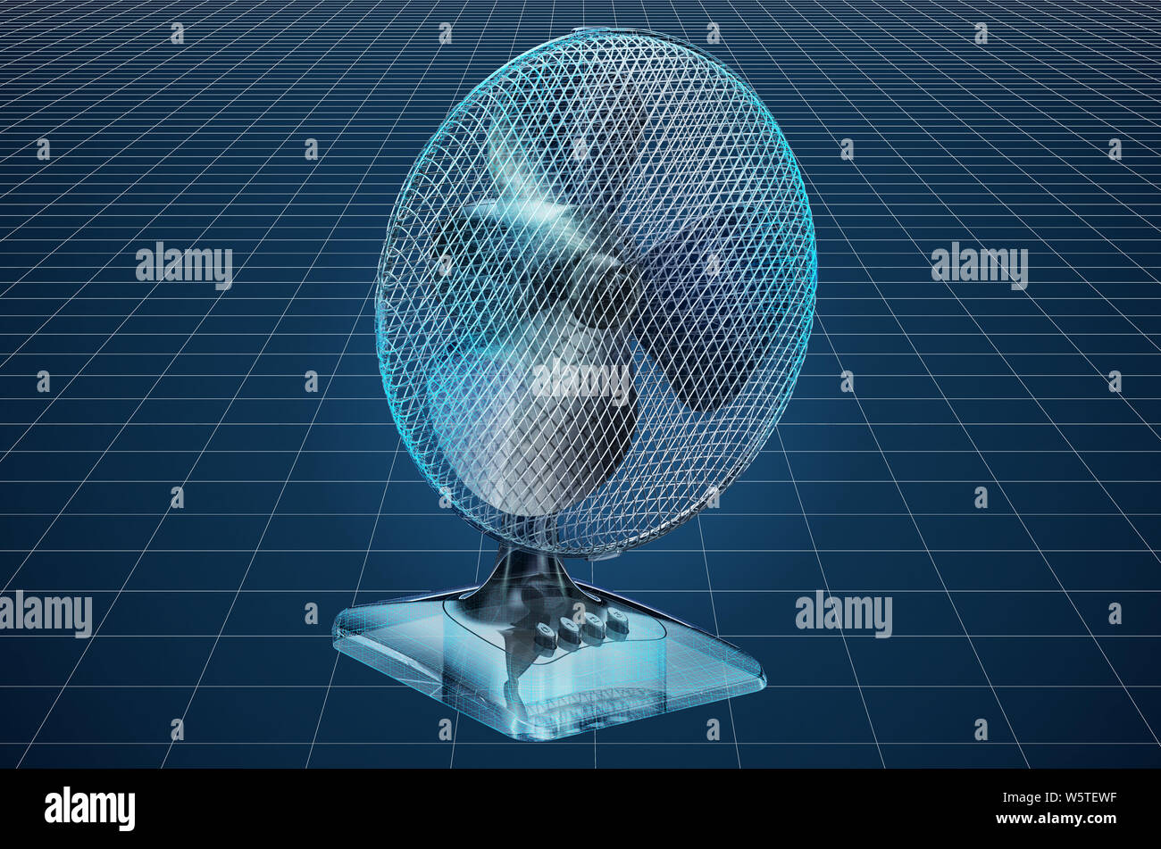3d cad fan hi-res stock photography and images - Alamy