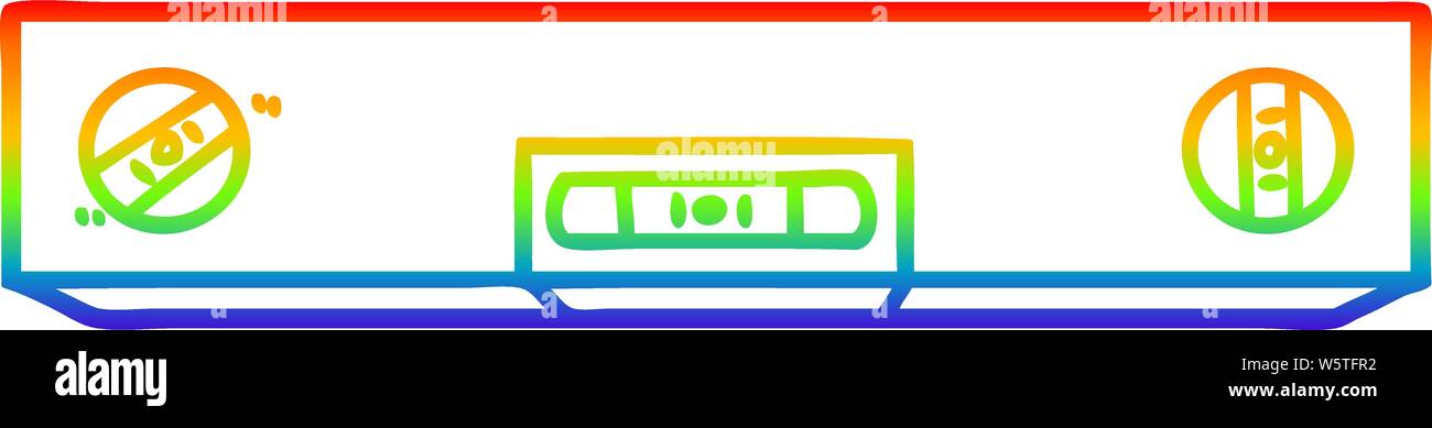 Spirit level cartoon hi-res stock photography and images - Alamy