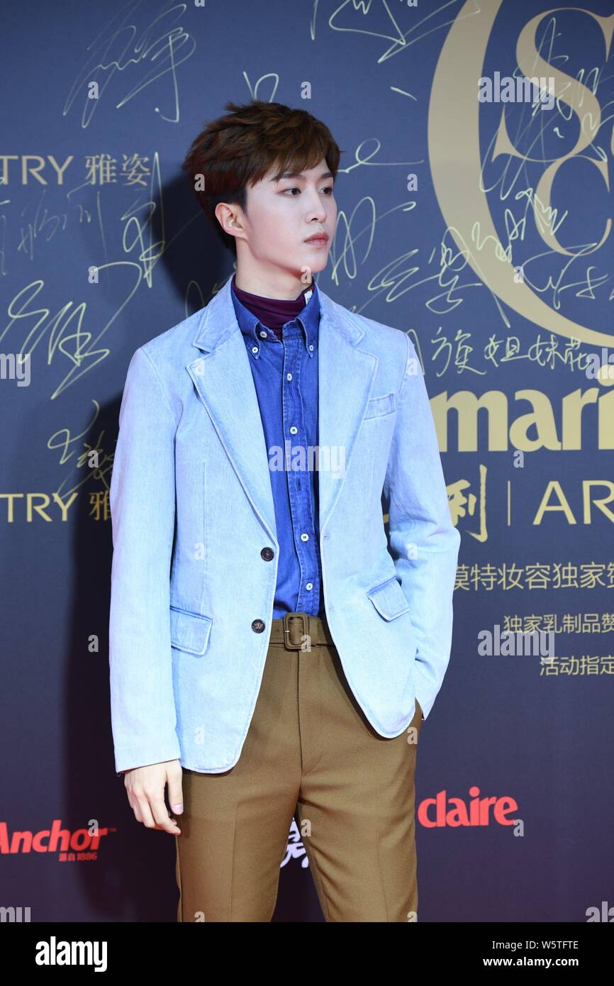 Chinese singer Fan Chengcheng, the younger brother of actress Fan ...