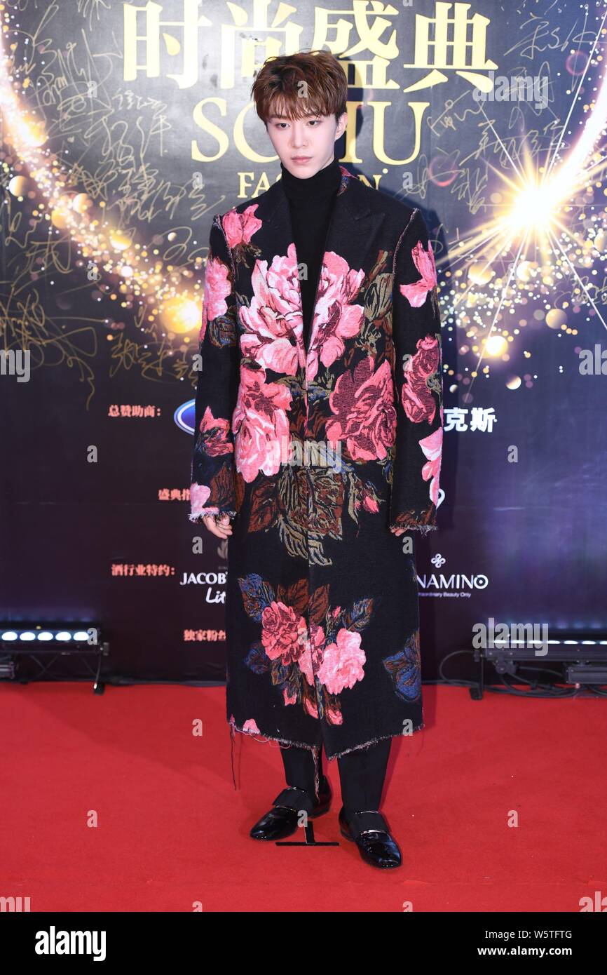 Chinese singer Fan Chengcheng, the younger brother of actress Fan ...