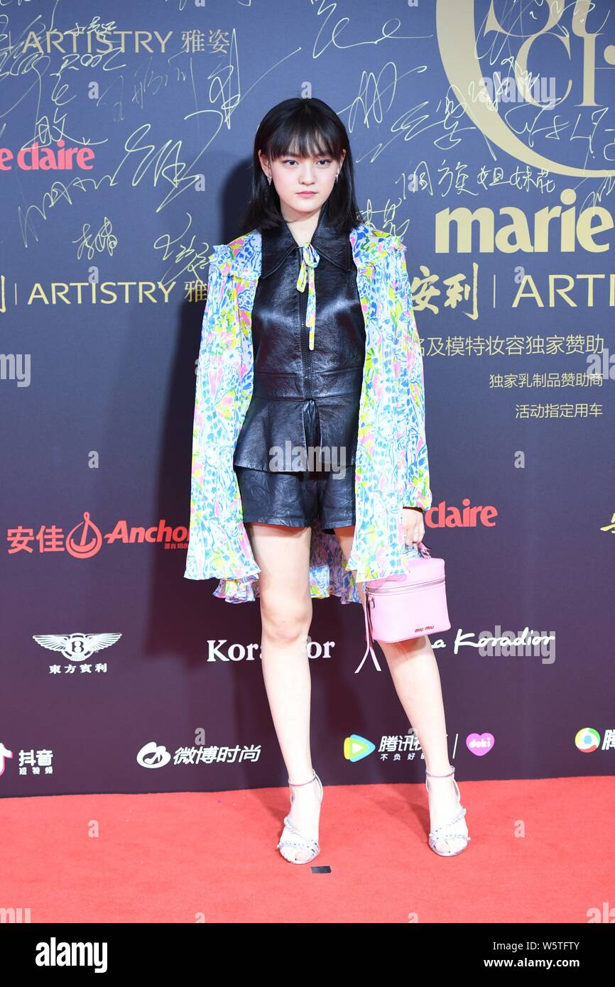 Taiwanese actress Vicky Chen, better known by her stage name Wen Qi ...