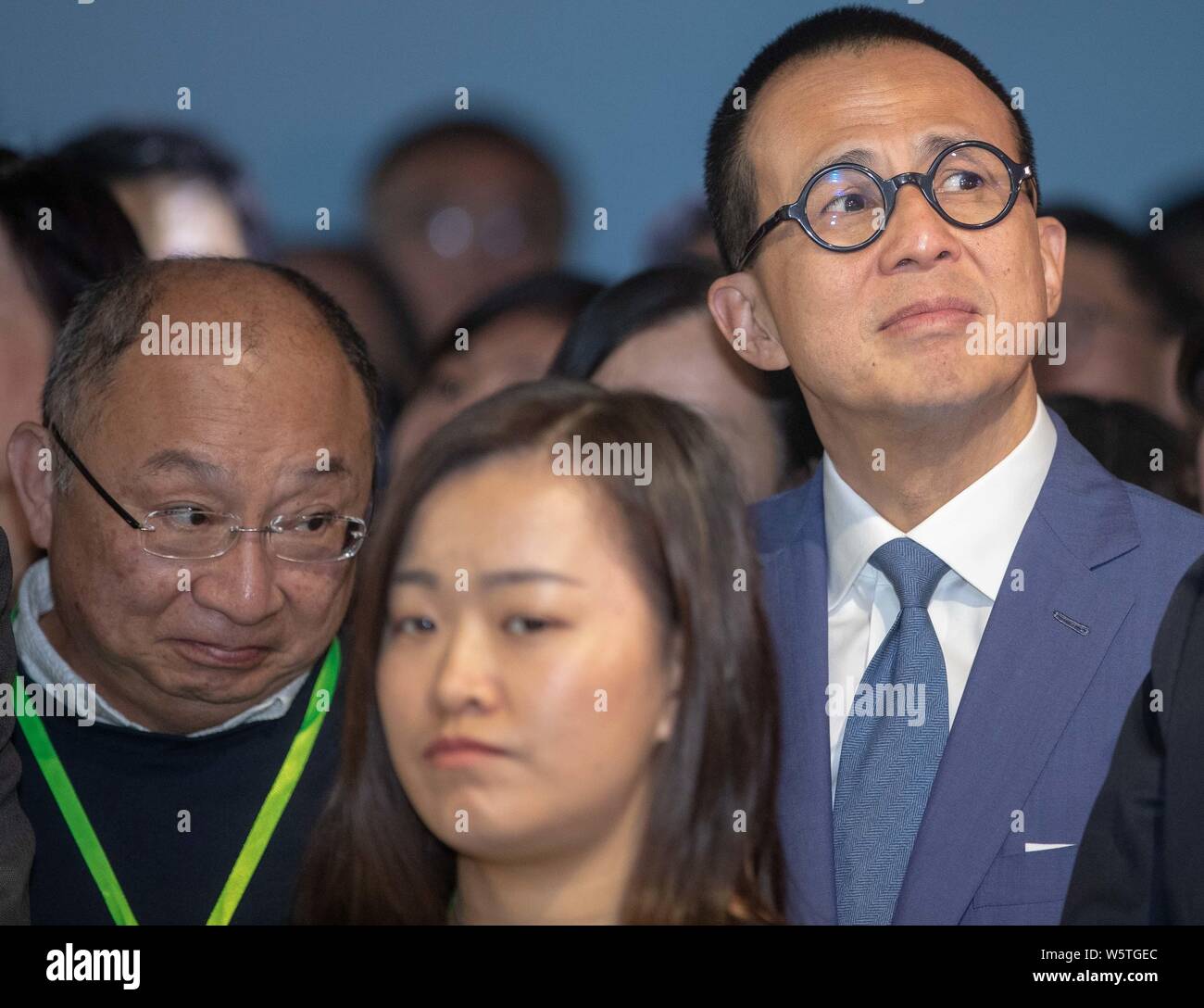 Richard Li Tzar Kai, Chairman of PCCW, attends the opening ceremony of ...