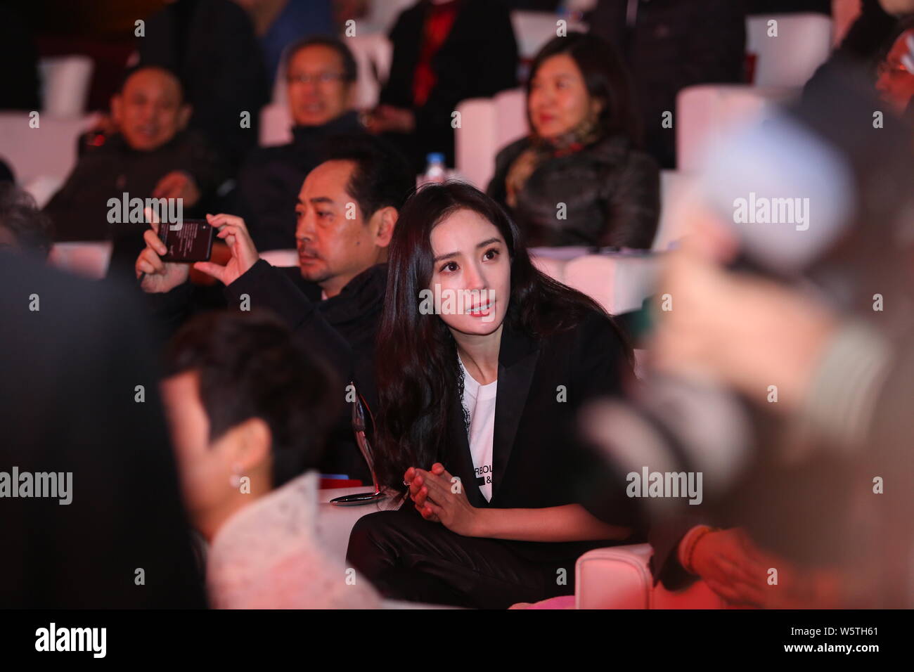 Chinese Actress Yang Mi Attends The 5th Awards Ceremony Of The Actors Of China In Chengdu City
