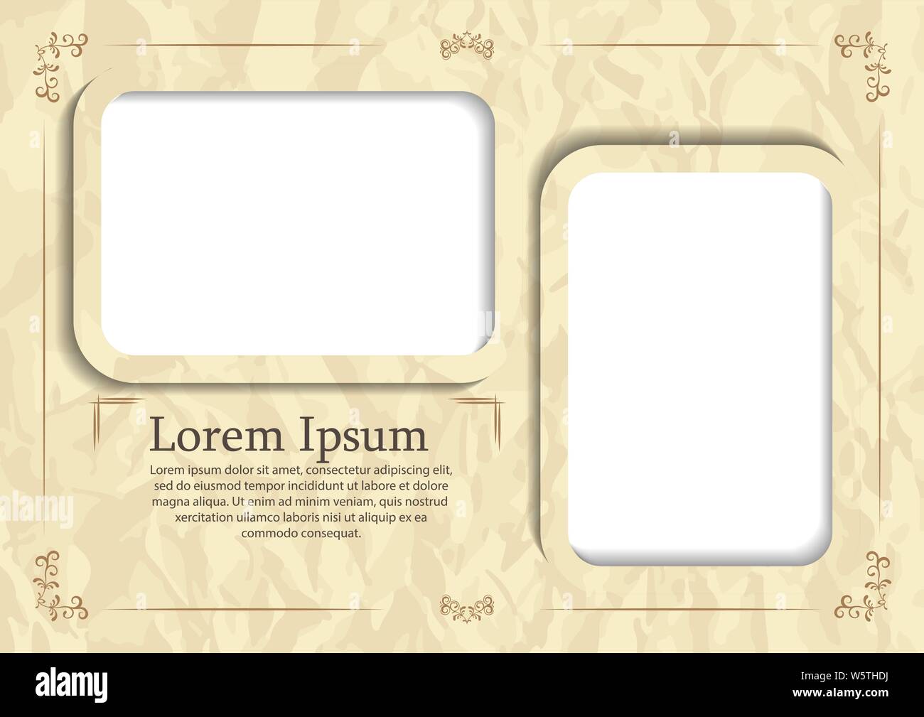 Old fashioned family photo Stock Vector Images - Alamy